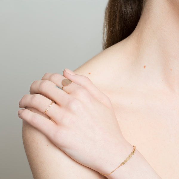 Sequin Bracelet in gold – eikosi dyo